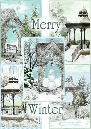 Cottage Chic Merry Winter Christmas Backing Paper Set - CUP484965_503 ...
