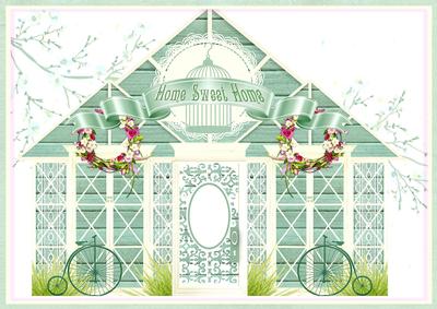 New Home Welcome A4 Card Front - CUP548753_503 | Craftsuprint