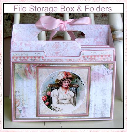 Sweet Adeleine Double-sided Organizer Tote, File Folders - CUP624671 ...