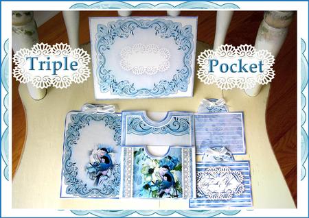 Bird Song Triple Pocket Cards with 3 Tags & Envelope - CUP677536_503 ...