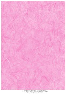 Pink Mulberry Effect A4 Backing Paper - CUP259539_604 | Craftsuprint
