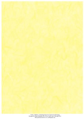 Yellow Mulberry Effect A4 Backing Paper - CUP259540_604 | Craftsuprint