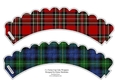 2 x Scottie Dog Scottish Tartan Cupcake Wrappers - CUP460062_604 ...