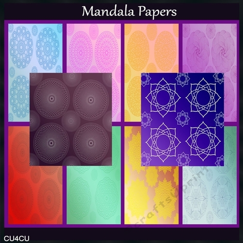 Mandala Papers - CUP1037390_2276 | Craftsuprint