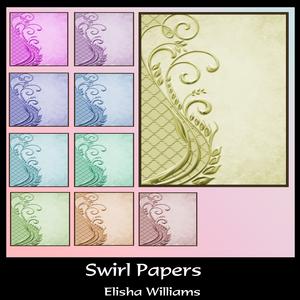 Swirl Papers - CUP639544_2276 | Craftsuprint