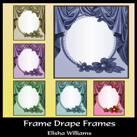 Frame Drape Papers - CUP651952_2276 | Craftsuprint