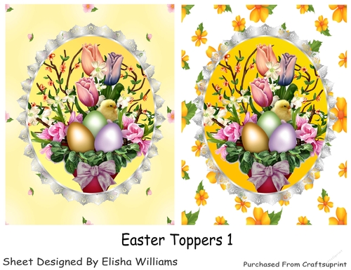 Easter Toppers 1 - CUP777616_2276 | Craftsuprint