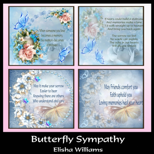 Butterfly Sympathy - CUP863546_2276 | Craftsuprint