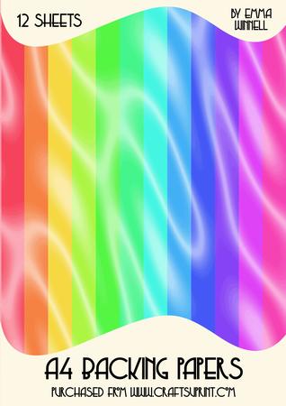 12 Sumptuous Satin A4 Backing Papers - Brilliant Brights - CUP266644 ...