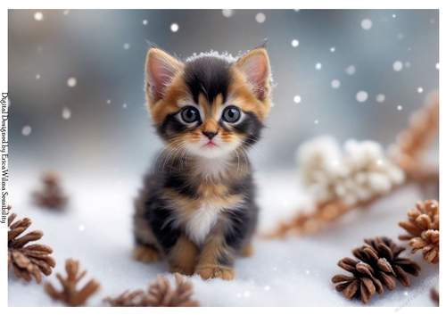 EW A4 Cats 03 (winter) - CUP1256778_93946 | Craftsuprint