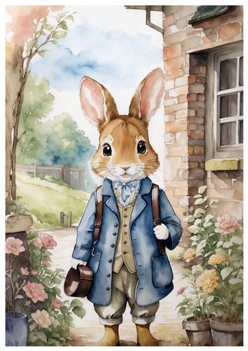 EW A4 Bunny 01 - CUP1261972_93946 | Craftsuprint