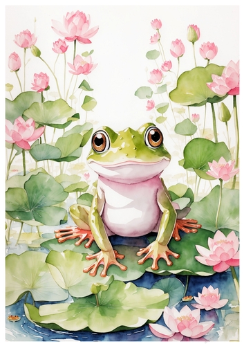 EW A4 Frog 01 - CUP1263718_93946 | Craftsuprint