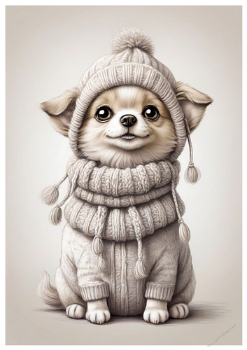 EW A4 Dog 12 - CUP1277495_93946 | Craftsuprint