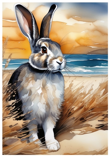 EW A4 Bunny 06 - CUP1278630_93946 | Craftsuprint