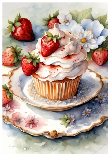 EW A4 Cupcake 01 - CUP1279332_93946 | Craftsuprint