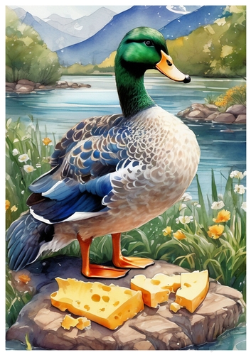 EW A4 Duck 01 - CUP1279655_93946 | Craftsuprint