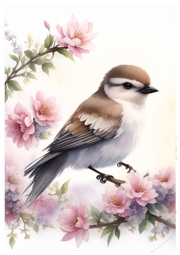 EW A4 Bird 02 - CUP1294913_93946 | Craftsuprint