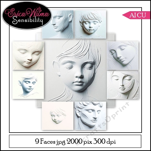 EW AI Cup Faces 01 2025 - CUP1369163_93946 | Craftsuprint