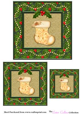 Christmas Stocking Toppers - CUP100122_176 | Craftsuprint