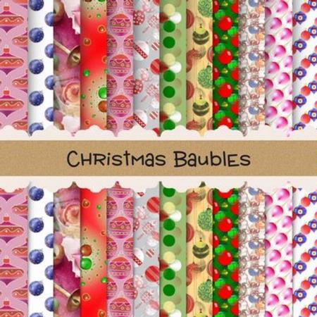 Christmas Baubles Paper Pack - CUP20251_176 | Craftsuprint