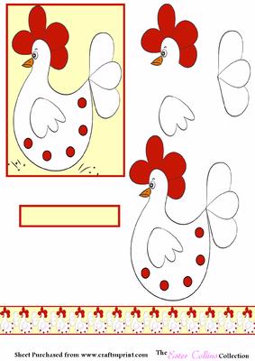 Chicken Step by Step Sheet 5 - CUP33385_176 | Craftsuprint
