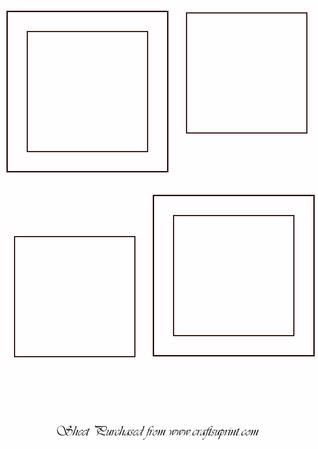 Topper & Frame Template - CUP34914_176 | Craftsuprint