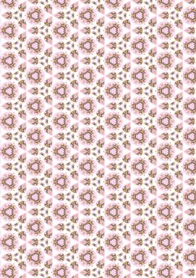 Baby Girl Teardrop Backing Paper 2 - CUP59813_176 | Craftsuprint