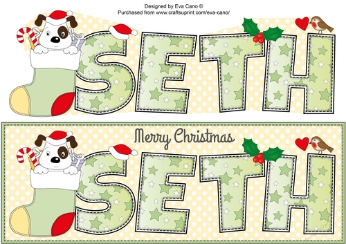 Patch Xmas SETH large dl - CUP1015557_750 | Craftsuprint