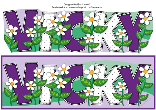 Flowers VICKY large dl - CUP1029152_750 | Craftsuprint