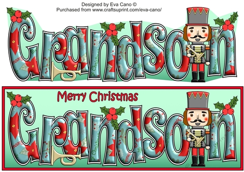 Christmas Nutcracker with bugle GRANDSON large dl - CUP1256185_750 ...