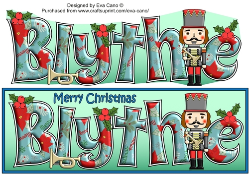 Christmas Nutcracker with bugle BLYTHE large dl - CUP1268613_750 ...