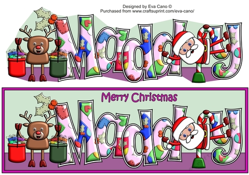 Smiley Santa and Rudolf keeping fit MADDY large dl - CUP1345126_750 ...
