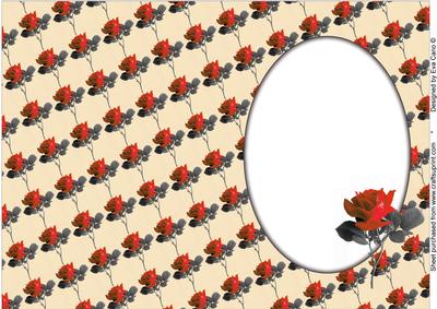 Red Roses Insert 3 - CUP165542_750 | Craftsuprint