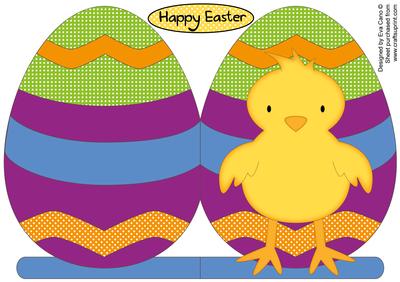 Easter Chick Shaped - CUP412212_750 | Craftsuprint
