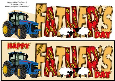 Country Life Father's Day Large Dl - CUP432780_750 | Craftsuprint