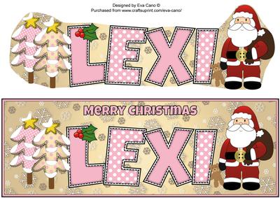 Santa Lexi Large Dl - CUP484648_750 | Craftsuprint