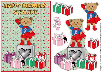 Superted Girl Birthday - CUP486158_750 | Craftsuprint
