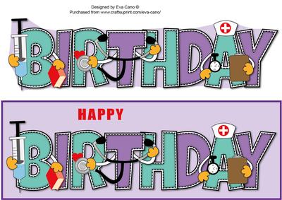 Medical Birthday Large Dl - CUP518526_750 | Craftsuprint