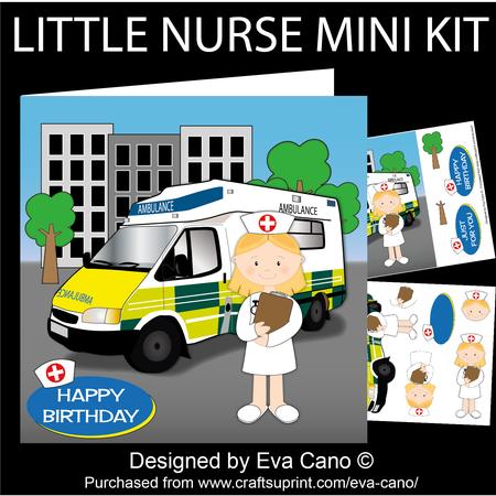 Little Nurse Mini Kit - CUP525176_750 | Craftsuprint
