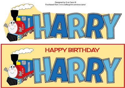 Terry the Train Harry Large Dl - CUP531950_750 | Craftsuprint