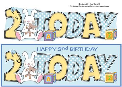 Cute Bunny with Teddy 2 Today Large Dl 3 - CUP539471_750 | Craftsuprint