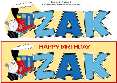 Terry the Train Zak Large Dl - CUP542957_750 | Craftsuprint
