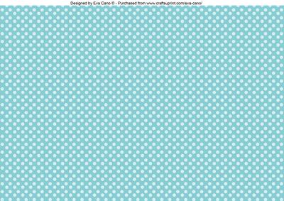 Turquoise Shades Polka Dots Background - CUP545871_750 | Craftsuprint