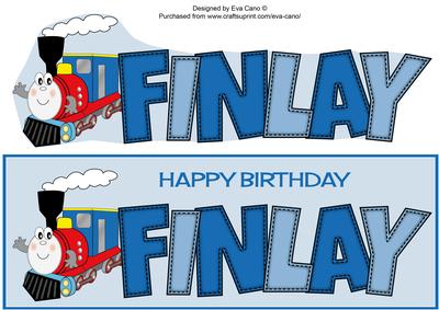 Terry the Train Finlay Large Dl - CUP562047_750 | Craftsuprint