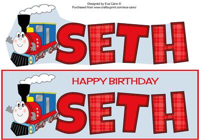 Terry the Train Seth Large Dl - CUP562525_750 | Craftsuprint