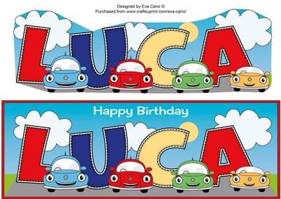 Kiddie Cars Luca Large Dl - CUP581428_750 | Craftsuprint