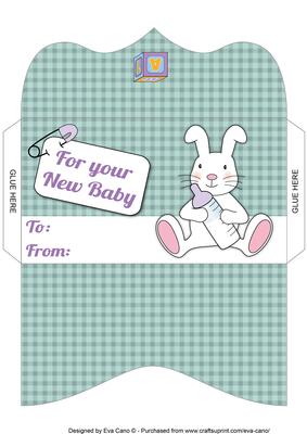 New Baby Money Wallet 5 - CUP592382_750 | Craftsuprint