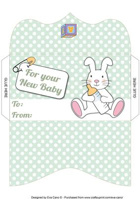New Baby Money Wallet 6 - CUP592383_750 | Craftsuprint