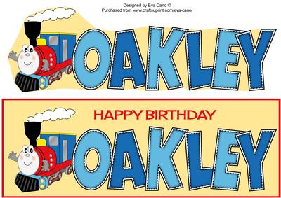 Terry the Train Oakley Large Dl - CUP612084_750 | Craftsuprint