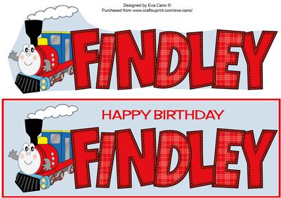 Terry the Train Findley Large Dl - CUP618500_750 | Craftsuprint